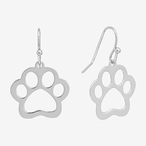 Click here for Silver Reflections Paw Womens Pure Silver Over Bra... prices
