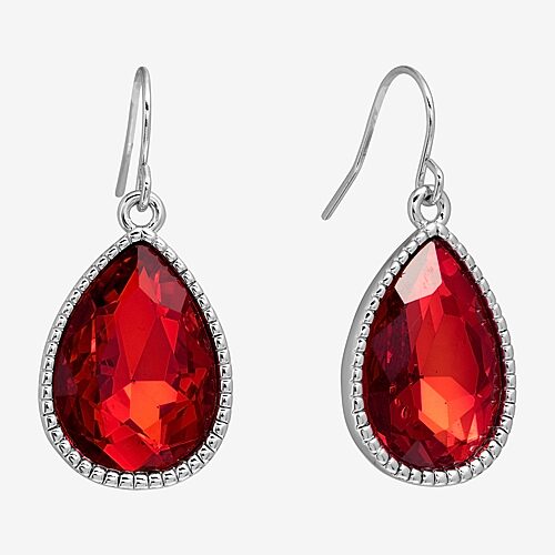 Click here for Macys Pear Shape Crystal Drop Earrings (7/25 ct. t... prices
