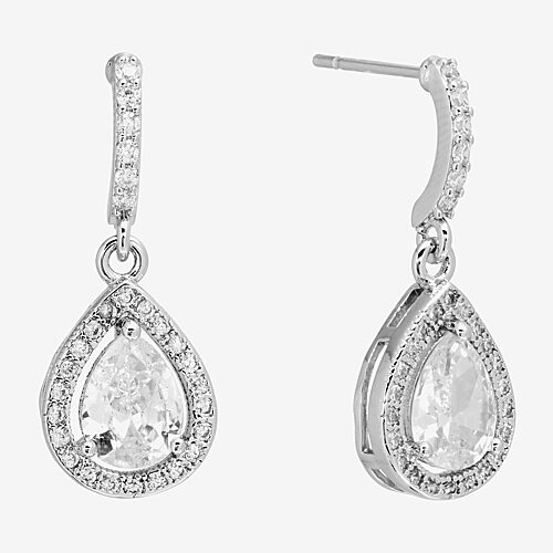 Click here for Sparkle Allure Halo Womens Crystal Pure Silver Ove... prices