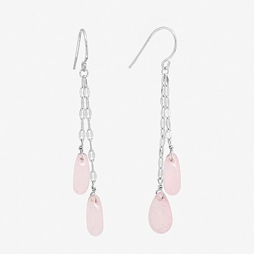 Click here for Sparkle Allure Genuine Stone Beaded Womens Pink Pu... prices