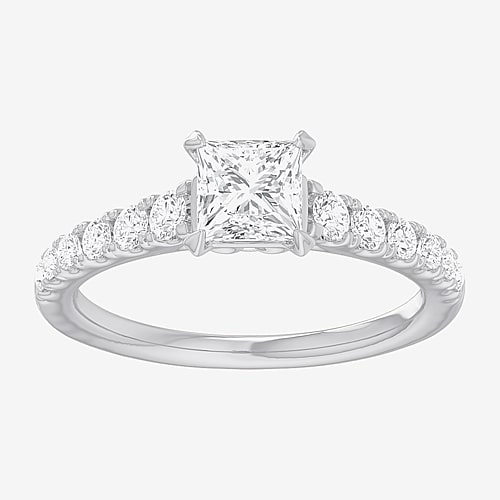 Click here for (G-H / Si1-Si2) Womens 1 3/8 CT. T.W. Lab Grown Wh... prices