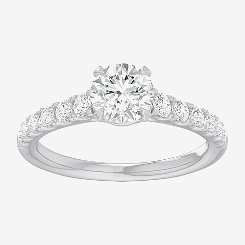 Click here for (G-H / Si1-Si2) Womens 1 3/8 CT. T.W. Lab Grown Wh... prices