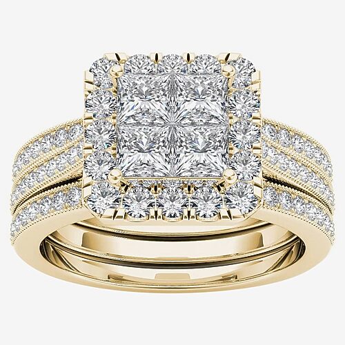Click here for Womens 1 1/2 CT. T.W. Natural White Diamond 14K Go... prices