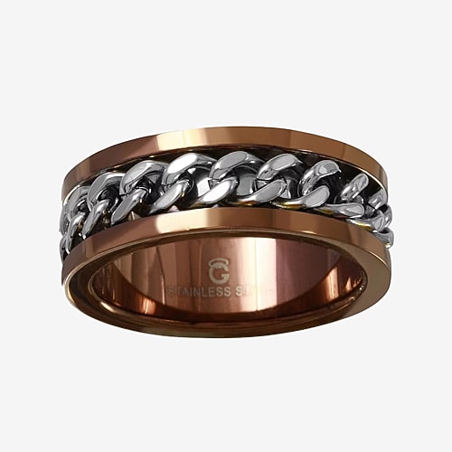Click here for Mens 6MM Stainless Steel Wedding Band  10 prices