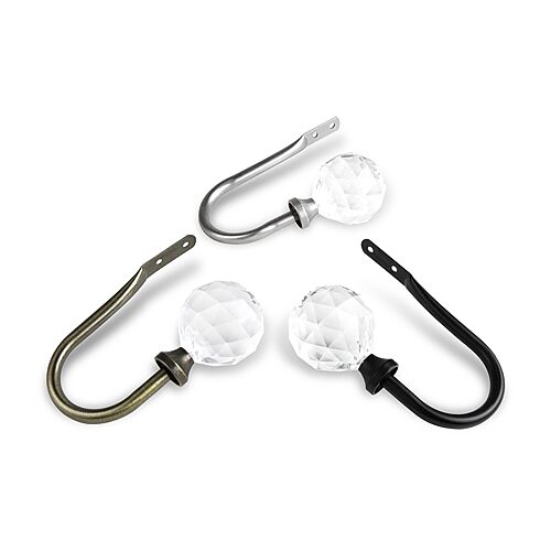 Click here for Rod Desyne Faceted 2-pc. Curtain Holdback  One Siz... prices