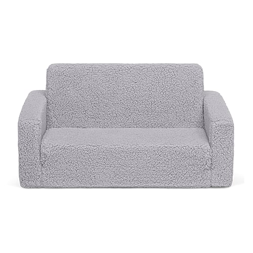 Click here for Cozee Flipout Convertible Sherpa Sofa  One Size  G... prices
