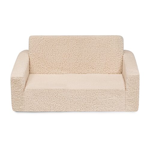 Click here for Cozee Flipout Convertible Sherpa Sofa  One Size  B... prices