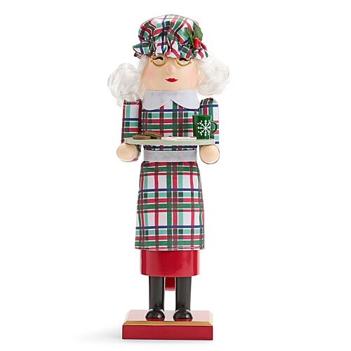 Click here for North Pole Trading Co. 14in Mrs Clause Wood Christ... prices