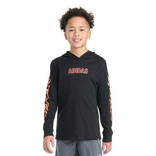Click here for adidas Big Kid Boys Hooded Long Sleeve Regular Fit... prices