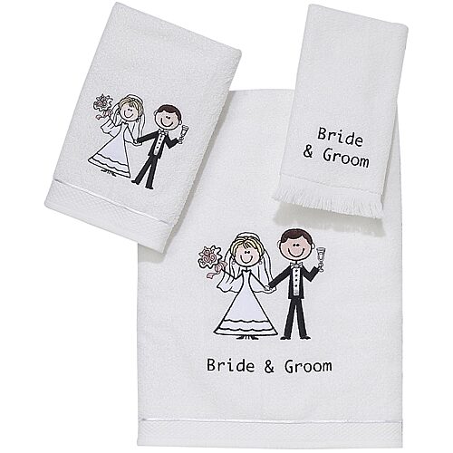 Click here for Avanti Linens Bride & Groom Towel Collection prices