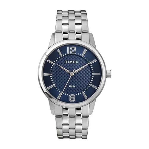 Click here for Timex Mens Silver Tone Stainless Steel Bracelet Wa... prices