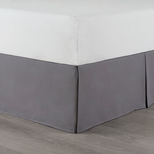 Click here for Martex Pleated 15 Bed Skirt  One Size  Gray prices