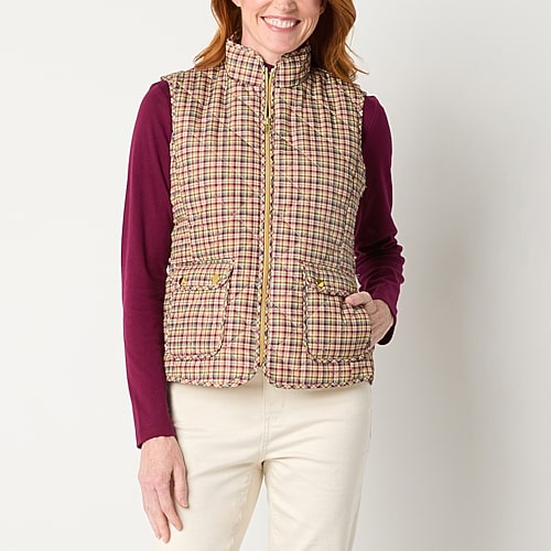 Click here for St. Johns Bay Womens Heavyweight Quilted Vest  Sma... prices