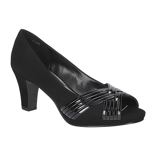 Click here for Easy Street Womens Lavish Platform Pumps - Black L... prices