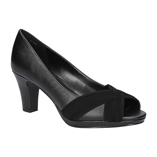 Click here for Easy Street Womens Lavish Platform Pumps - Black prices