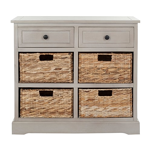 Safavieh Herman 6-Drawer Chest  One Size  Gray