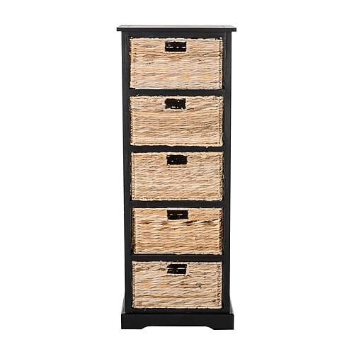 Click here for Safavieh Vedette 5-Drawer Chest  One Size  Black prices