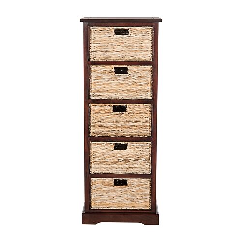 Click here for Safavieh Vedette 5-Drawer Chest  One Size  Brown prices