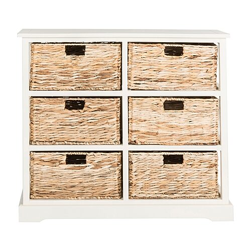 Click here for Safavieh Keenan 6-Drawer Chest  One Size  White prices
