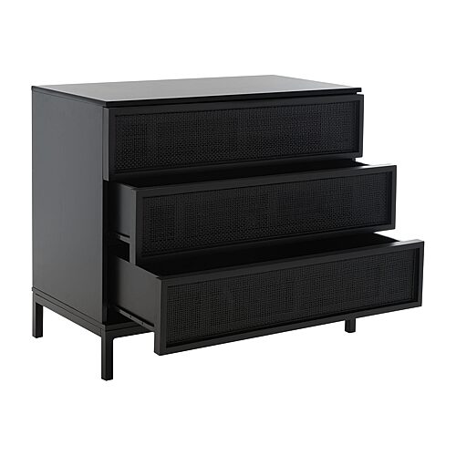 Click here for Safavieh Zadie 3-Drawer Chest  One Size  Black prices