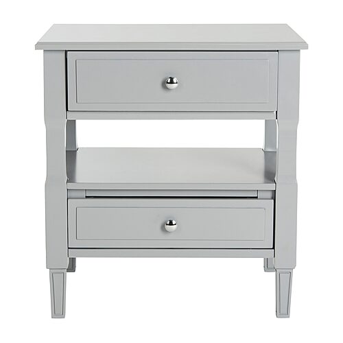 Click here for Safavieh Jenson 2-Drawer Nightstand  One Size  Gra... prices