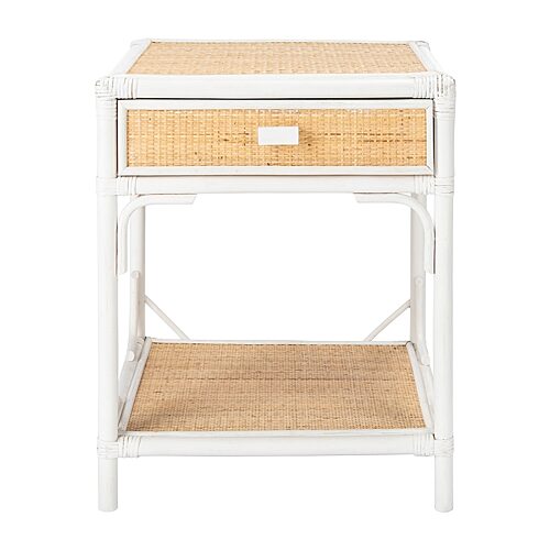 Click here for Safavieh Roya 1-Drawer Nightstand  One Size  White prices