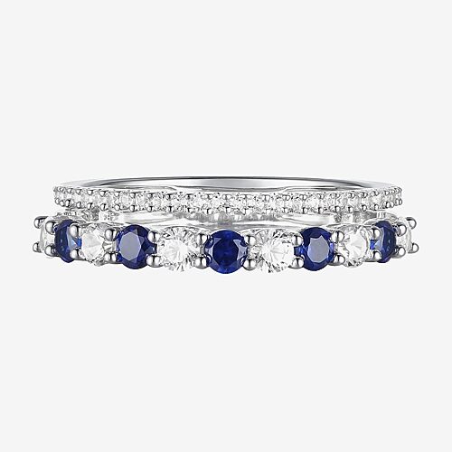 Click here for Womens Lab Created Gemstone 14K Gold Over Silver S... prices