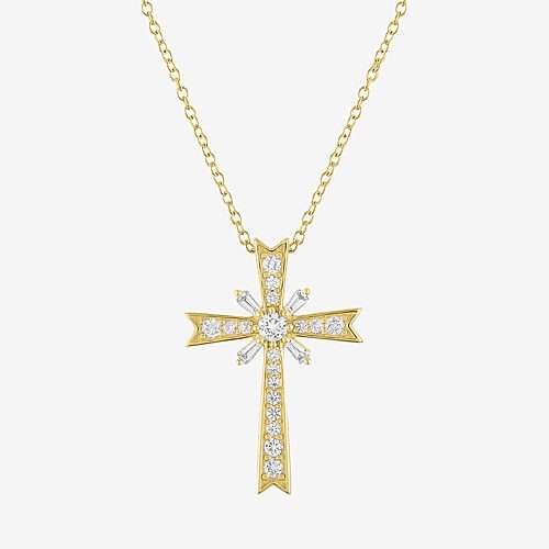 Click here for Yes  Please! Womens Lab Created White Sapphire 14K... prices