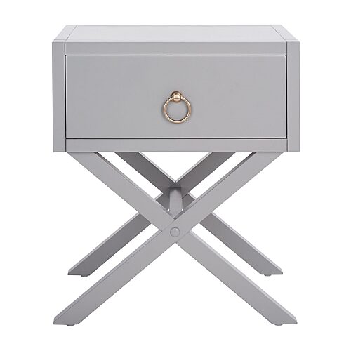Click here for Safavieh Odilia 1-Drawer Nightstand  One Size  Gra... prices