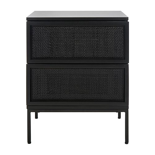 Click here for Safavieh Zadie 2-Drawer Nightstand  One Size  Blac... prices