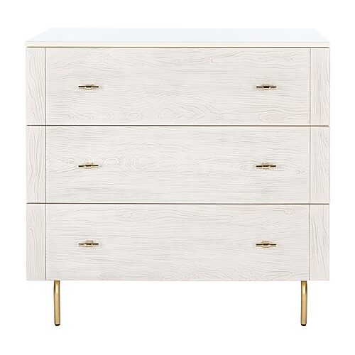 Click here for Safavieh Genevieve 3-Drawer Dresser  One Size  Whi... prices