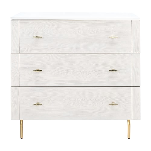Click here for Safavieh Genevieve 3-Drawer Dresser  One Size  Whi... prices