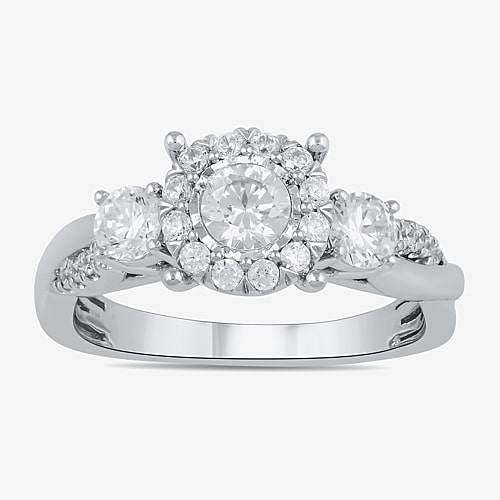Click here for (G / I1) Womens 1 CT. T.W. Lab Grown White Diamond... prices