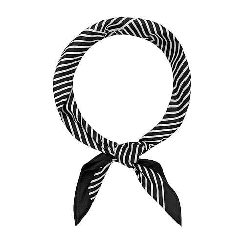 Click here for J. Ferrar Striped Bandana  One Size  Black prices