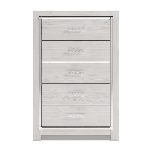 Click here for Signature Design by Ashley Altyra 5-Drawer Chest i... prices