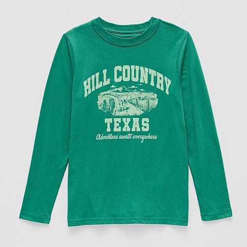 Click here for Thereabouts Little & Big Kid Boys Crew Neck Long S... prices