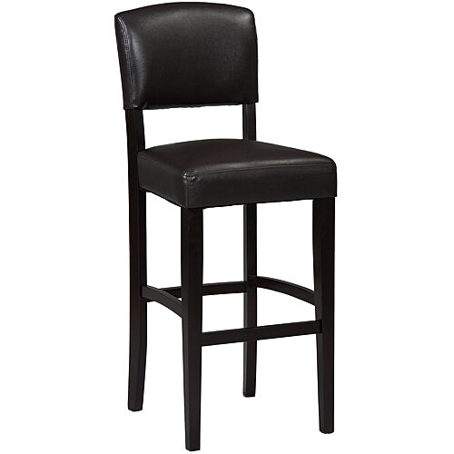Click here for Brady Upholstered Barstool with Back  One Size  Br... prices