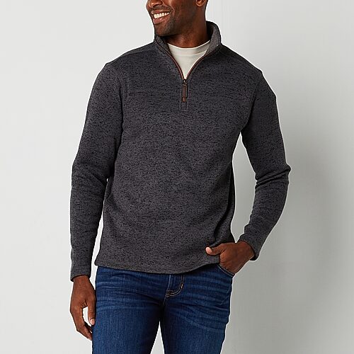 Victory Mens Fleece Lightweight Jacket  X-large  Gray
