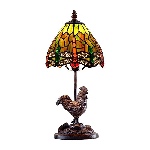 Click here for Dale Tiffany 16 Glass Table Lamp  One Size  Red prices