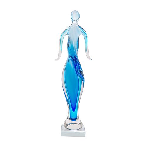 Click here for Dale Tiffany 17 Middleton Art Glass Figurine  One... prices