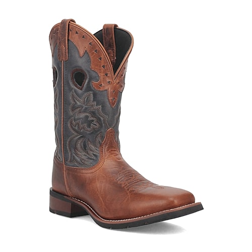 Click here for Laredo Mens Ross Block Heel Cowboy Boots  8 Medium... prices