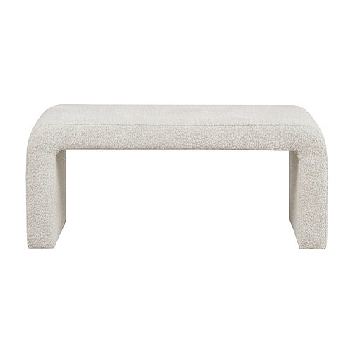 Click here for INK+IVY Steve Upholstered Bench  One Size  White prices