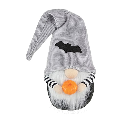 Click here for 8 Halloween Bat Standing Gnome with Pumpkin  One S... prices
