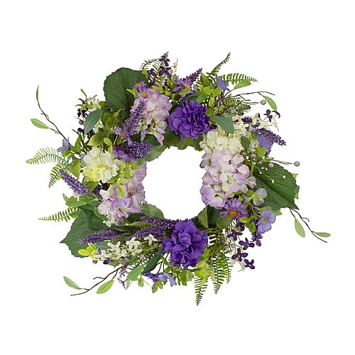 Click here for Northlight 26in Hydrangea And Foliage Floral Twig... prices