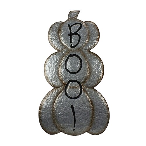 Click here for Northlight 28in Boo! Metal Pumpkin Halloween Yard... prices