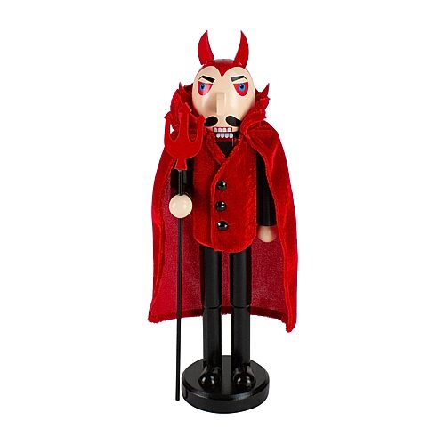 Click here for Northlight 14in Red Andblack Devil Holding Pitch F... prices