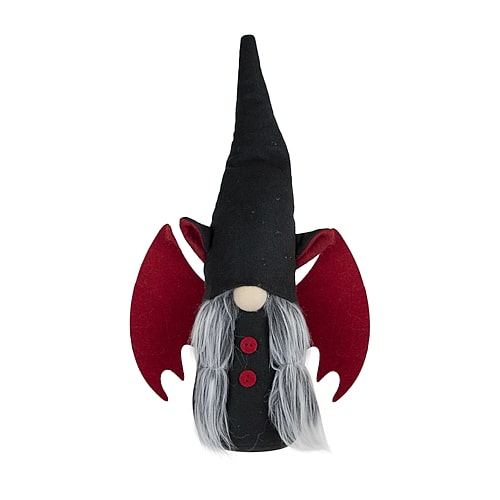 Click here for Northlight Black/Red Halloween Girl Gnome 17in Hal... prices
