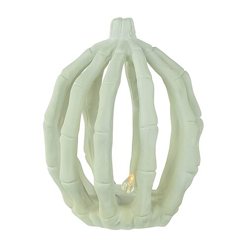 Click here for Northlight 6.25in Led Skeleton Pumpkin Halloween T... prices