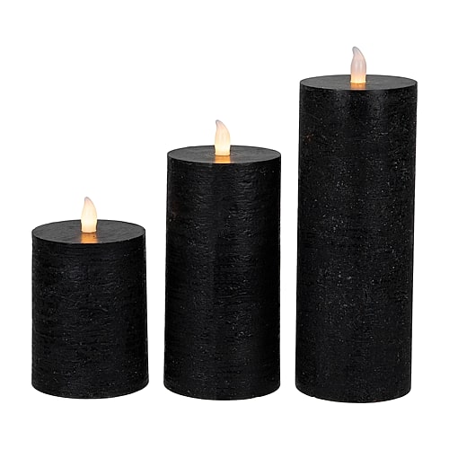 Click here for Northlight 8in Black Flickering Led 3-pc. Flameles... prices