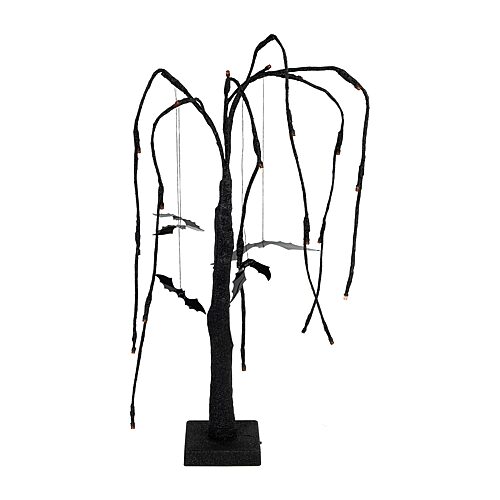 Click here for Northlight 24in Led Black Glittered Willow Lighted... prices